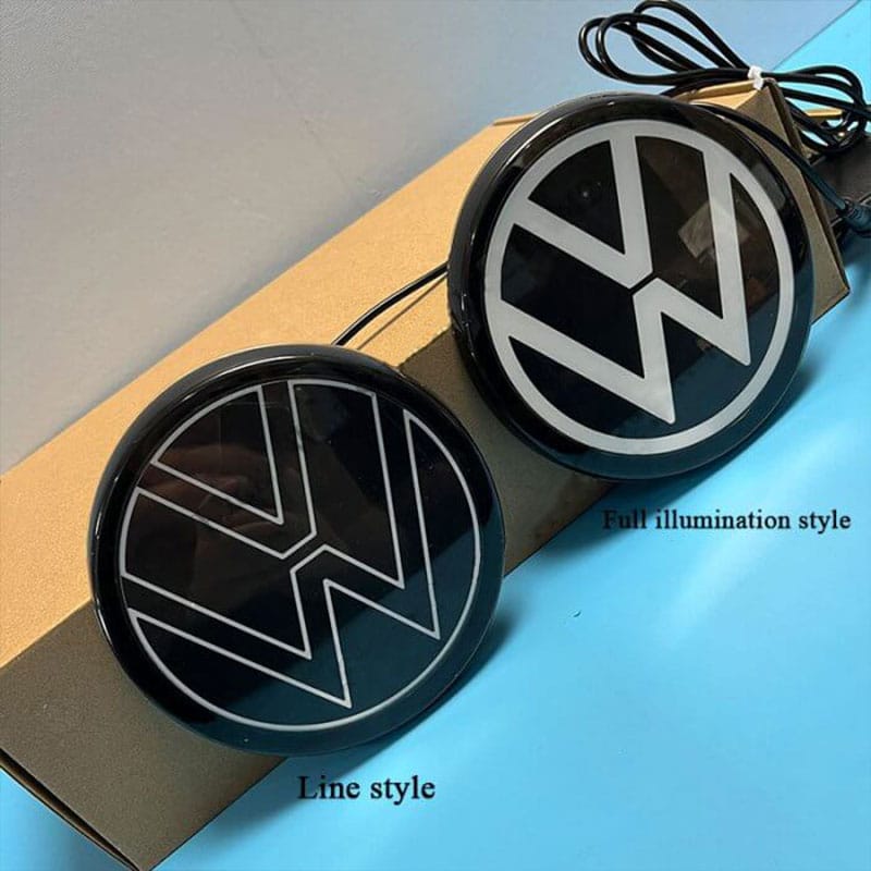 VW Tiguan LED Emblem with Dynamic Effect|LEDCarEmblem