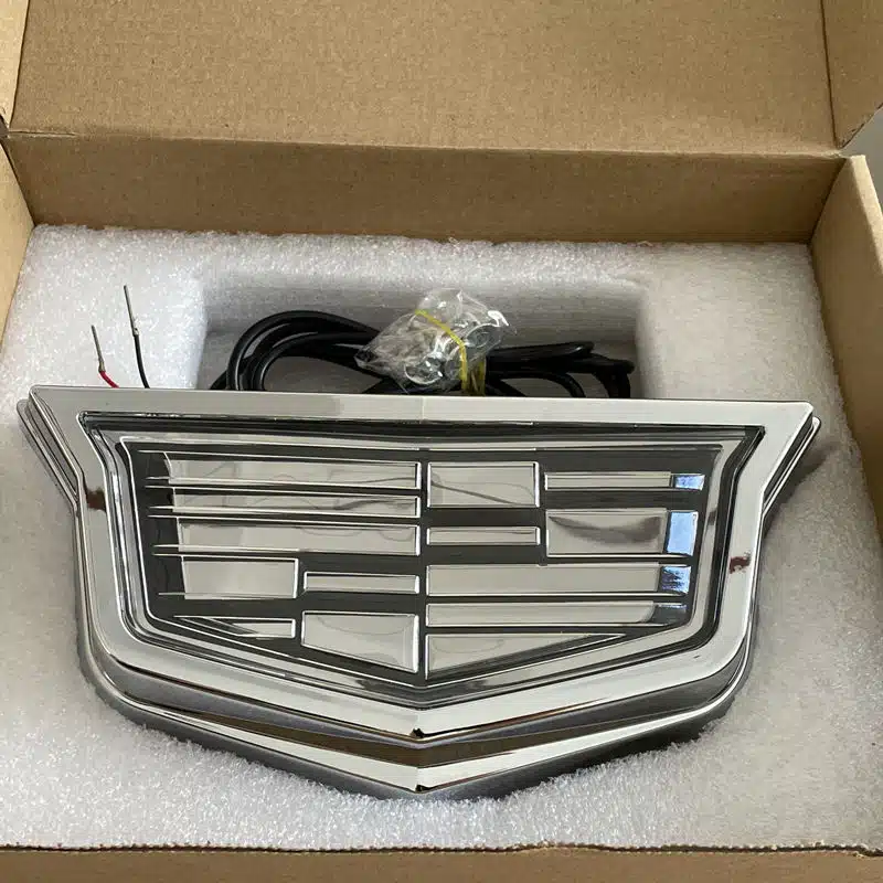 Light Up Cadillac Grill Emblem for XT5(Aluminium)