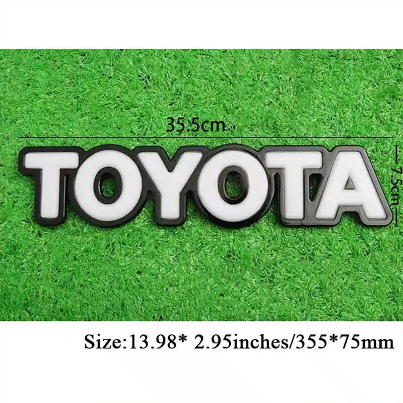 Dynamic LED Toyota Grill Letters |LEDCarEmblem